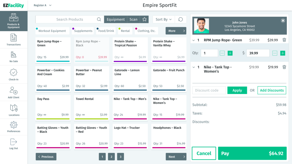 Parks and Recreation Software - Facility Management | EZFacility