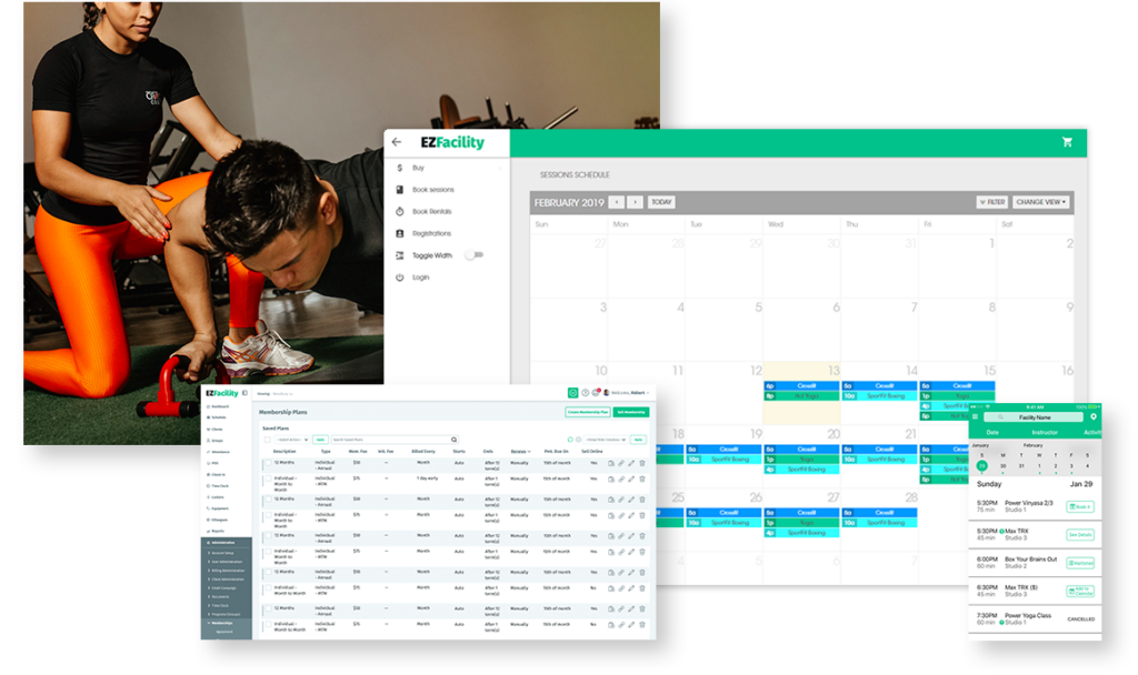 Personal Trainer Management Software & Scheduling | EZFacility